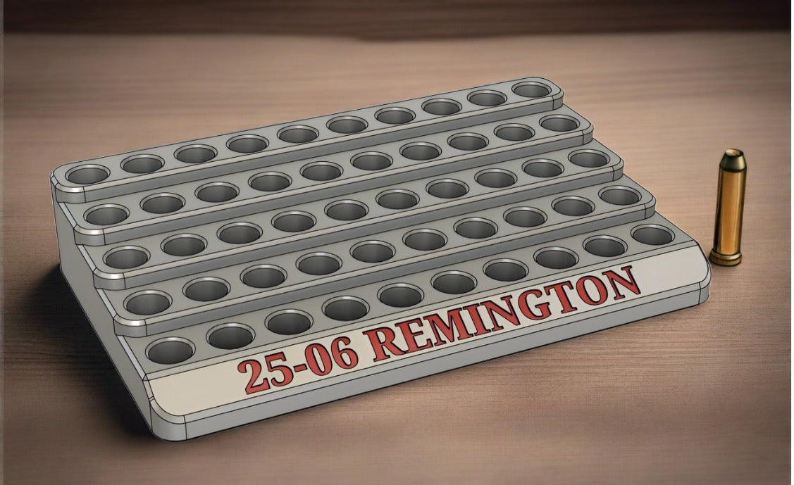 Bullet Tray Reloading 25-06 Remington .491 – Ryan Murphy Designs LLC