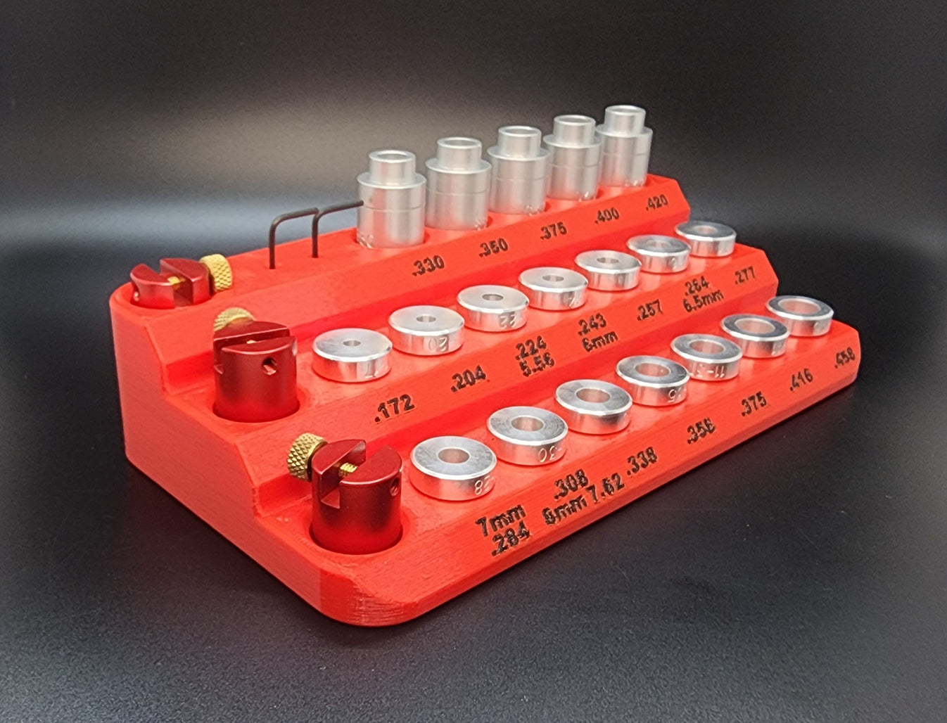 Hornady Bullet Headspace Comparator Anvil Storage Table Stand Organize ...